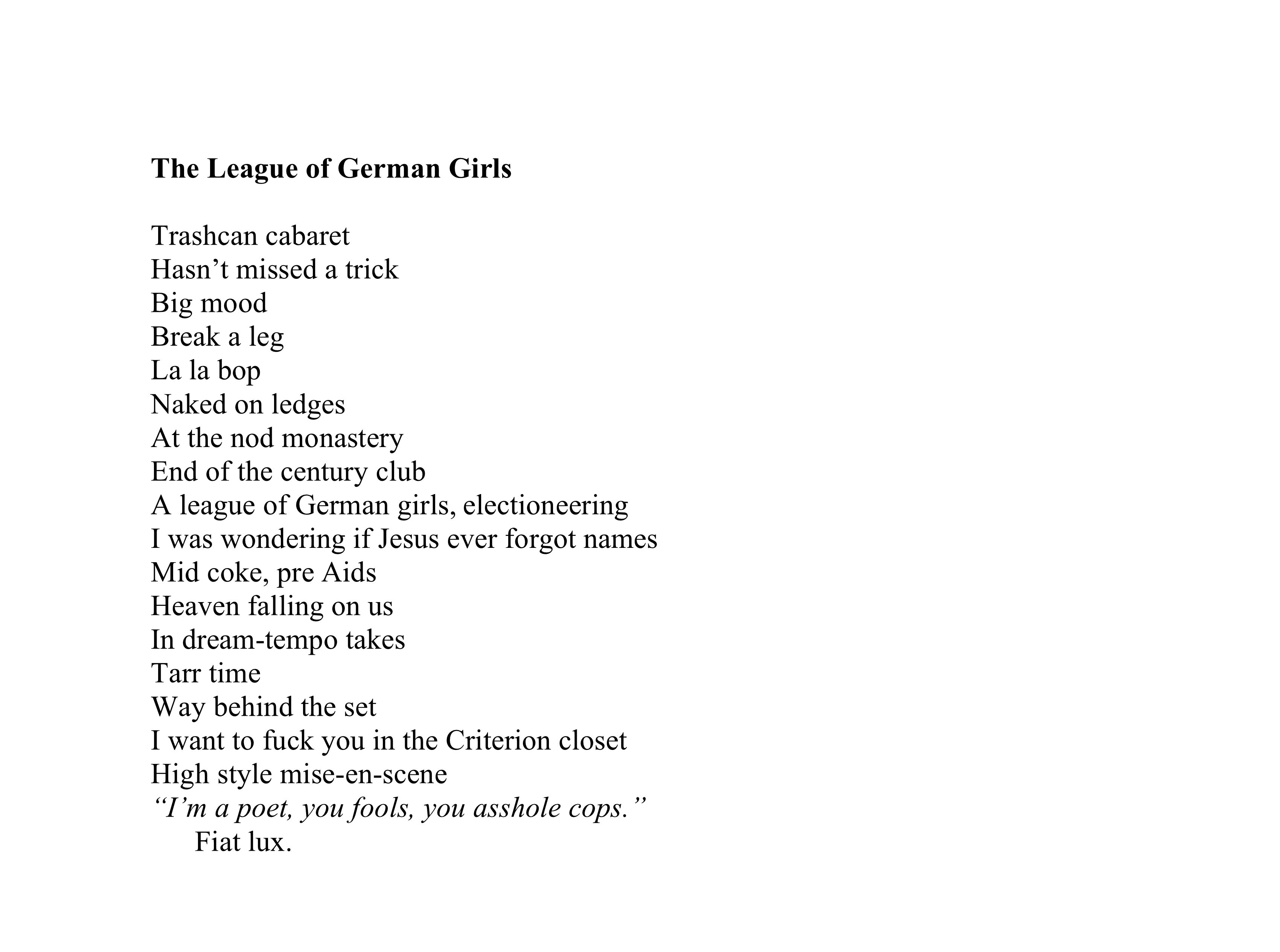 3 Poems by Damon Hubbs – BURNING HOUSE PRESS
