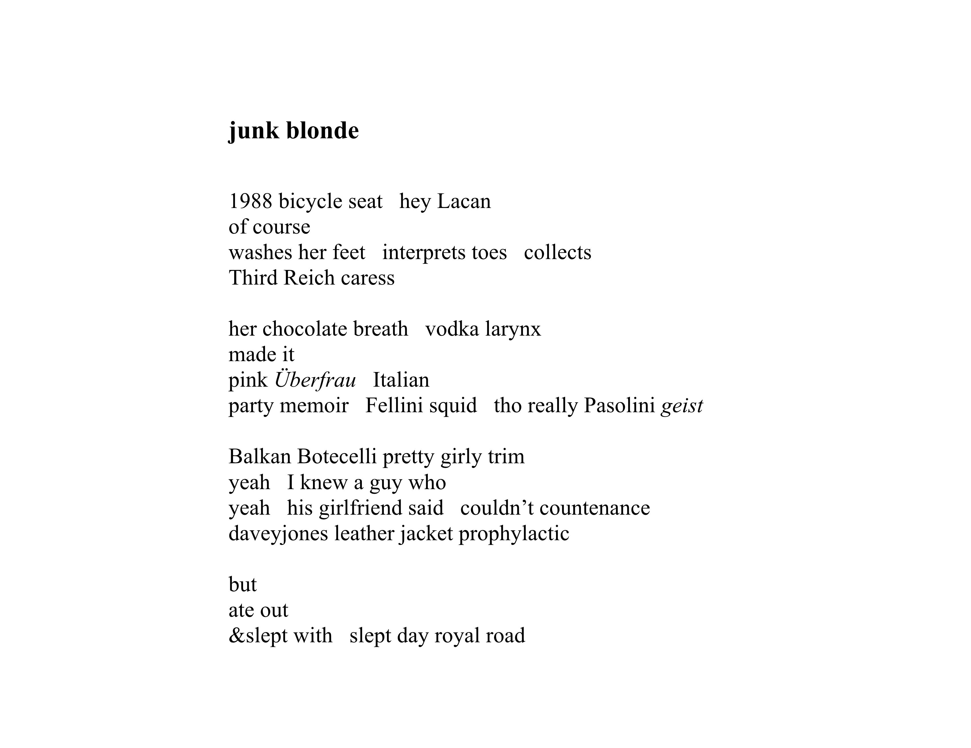 BURNING HOUSE PRESS – Not For Profit/For Prophecy